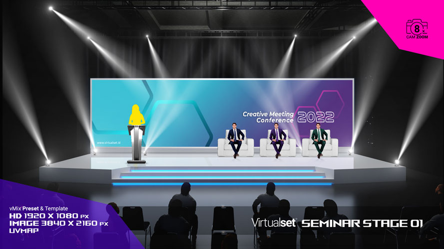 Virtual Set Seminar Stage01 | virtualset.id