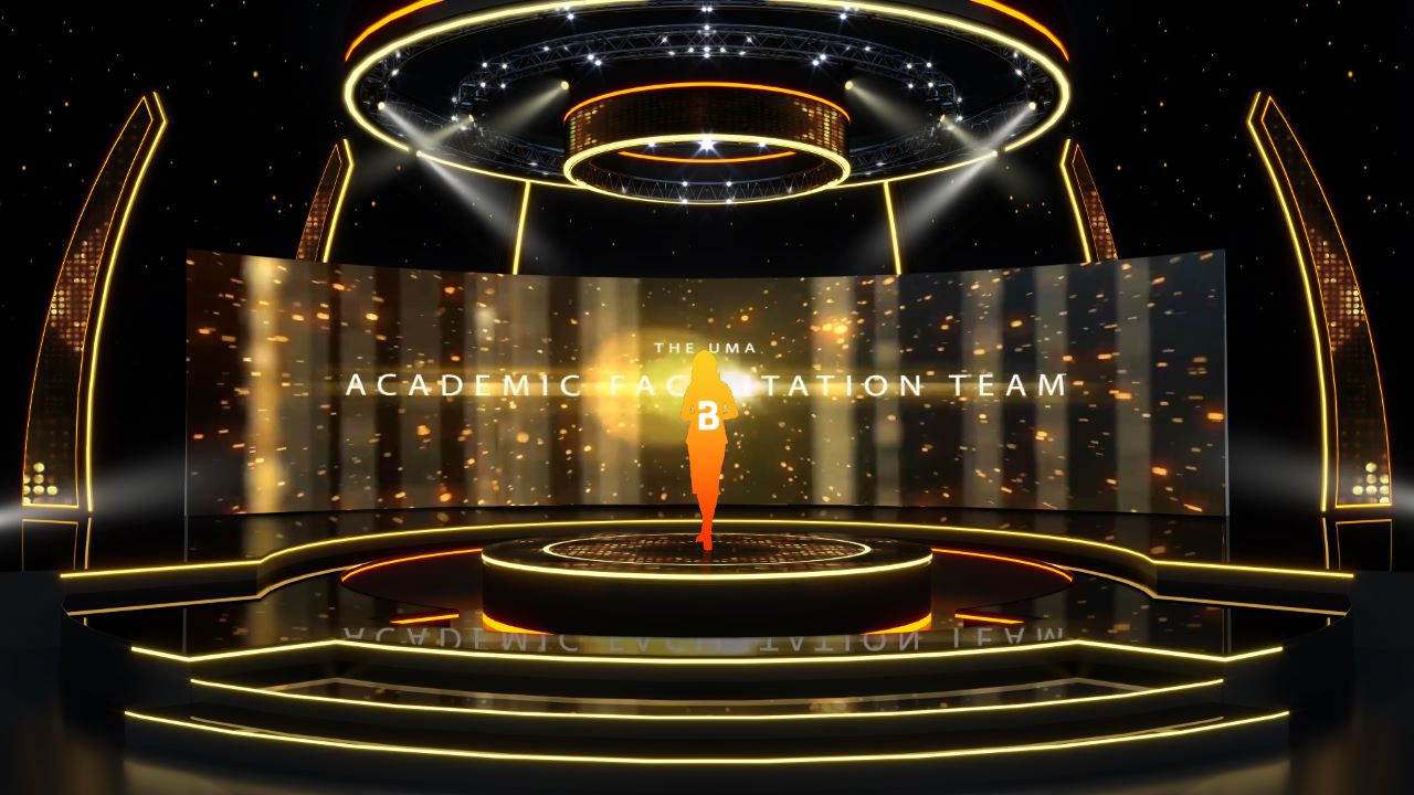 Virtual studio set 93-Gold | virtualset.id